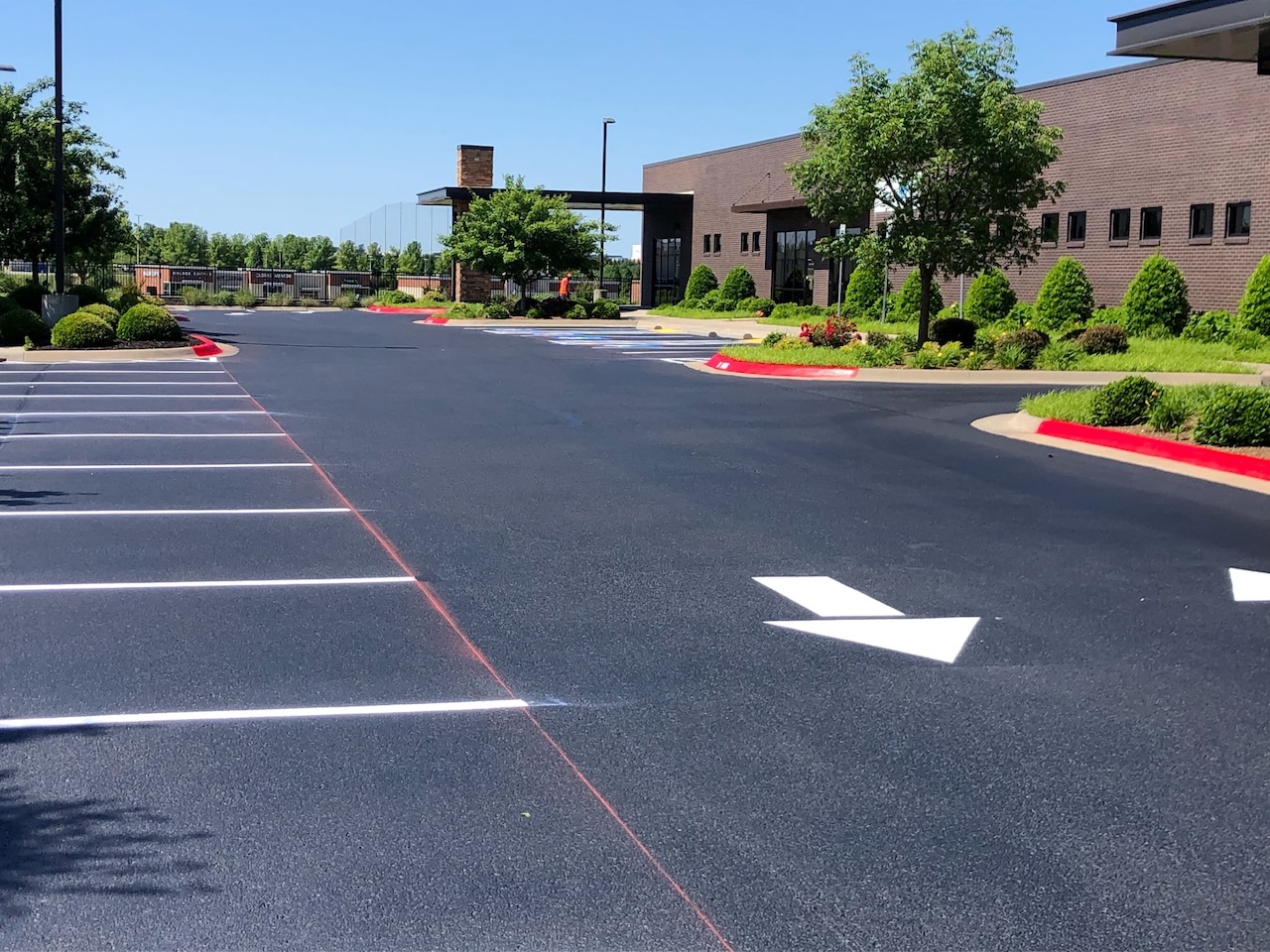 Striping Parking Lot Layout Principals - Little Rock, AR Striping