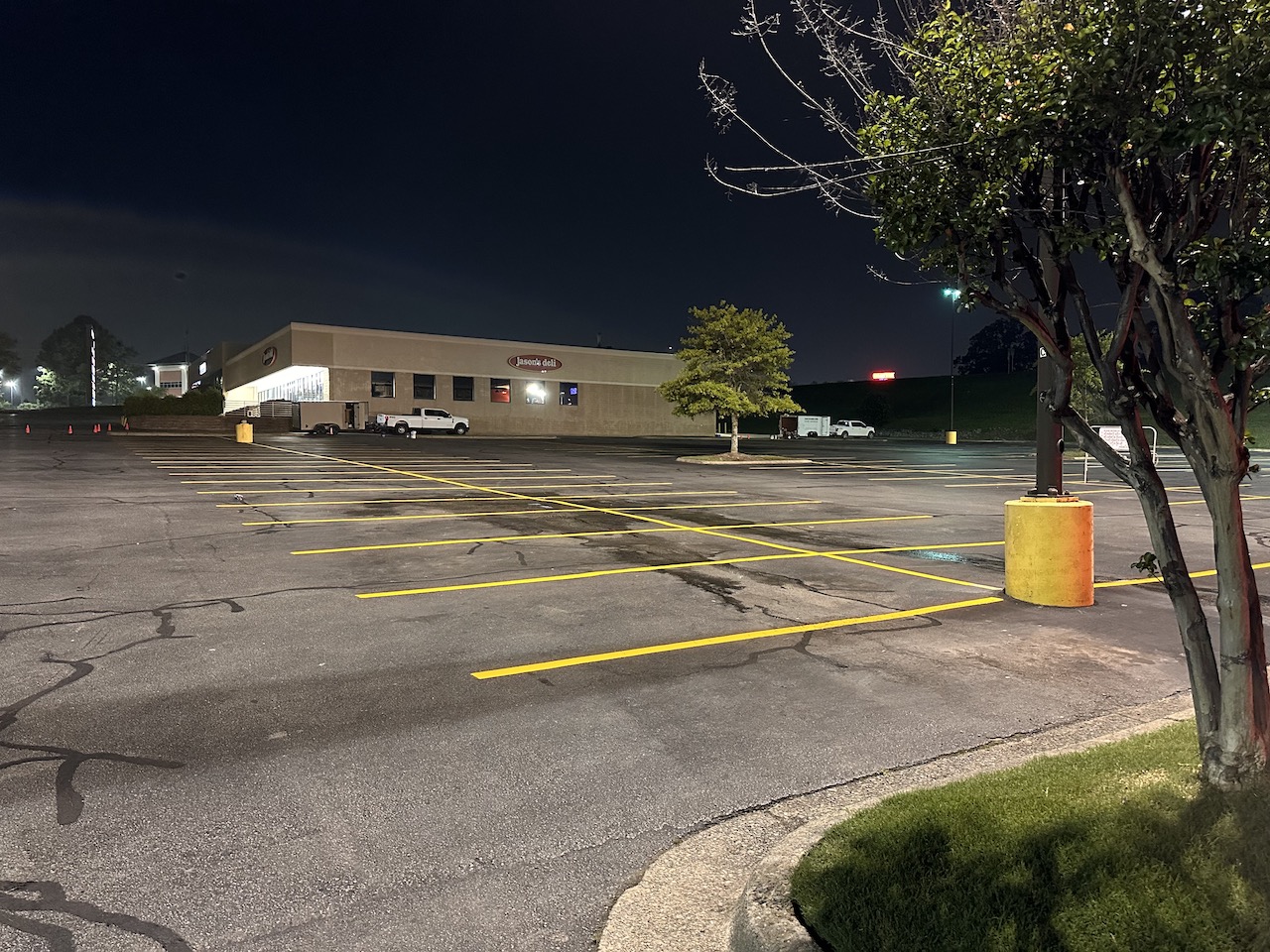 Parking Lot Line Striping Signs - Little Rock, AR Striping Company